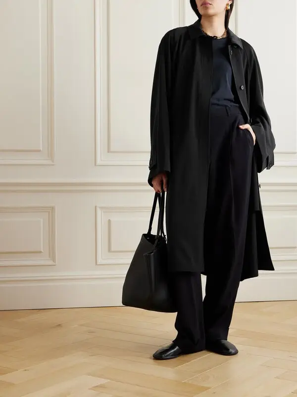 THE ROW Flemming Wool Trench Coat