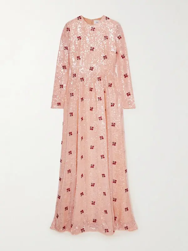 erdem pink sequin dress Erdem, Sequined midi dress, Women, Pink, US 4, Dresses, Materialmix