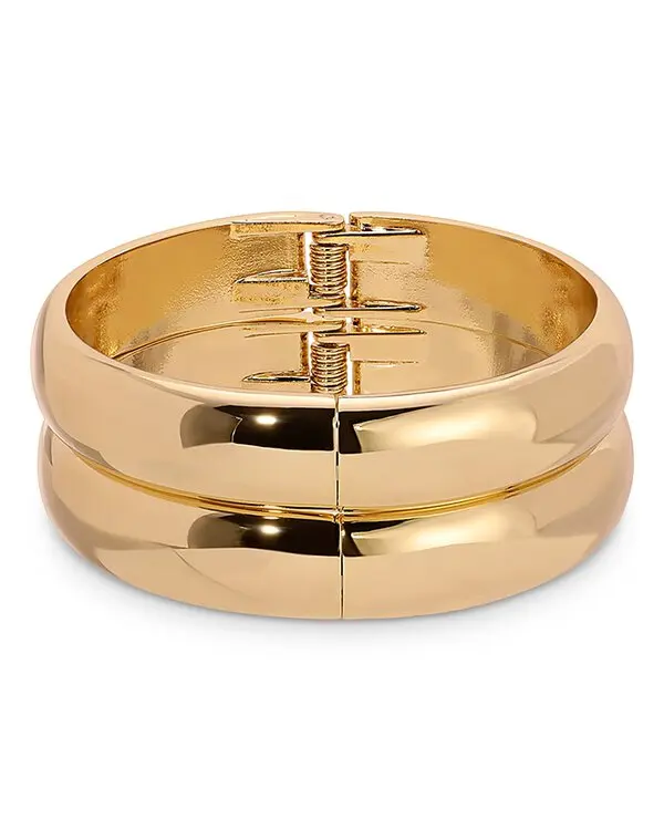 Ettika Stacked Bangle Bracelet Set - Gold