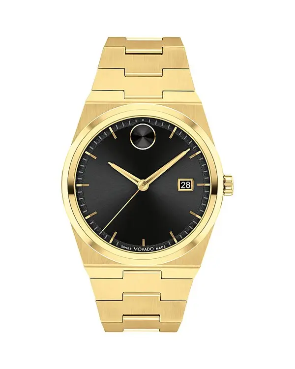Movado Quest Watch - Black/gold