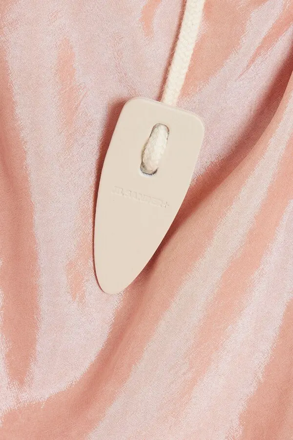 JIL SANDER Shell Hooded Jacket - Blush