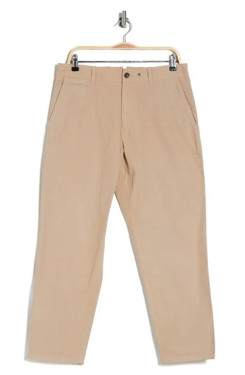 Rag & Bone Beck Crop Peached Cotton Pants - Mink