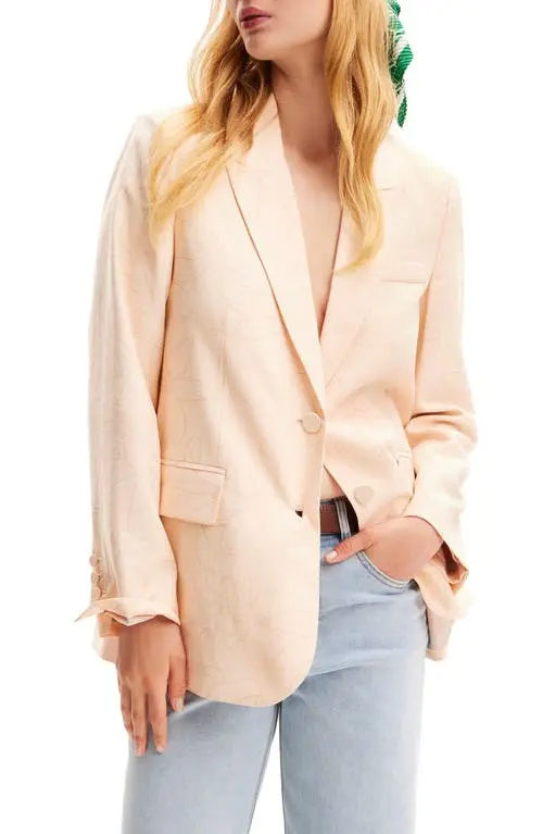 Desigual Floral Blazer