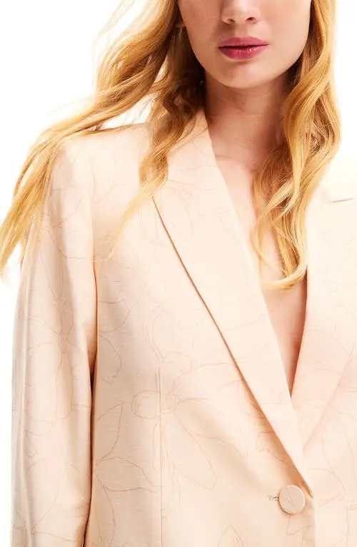 Desigual Floral Blazer