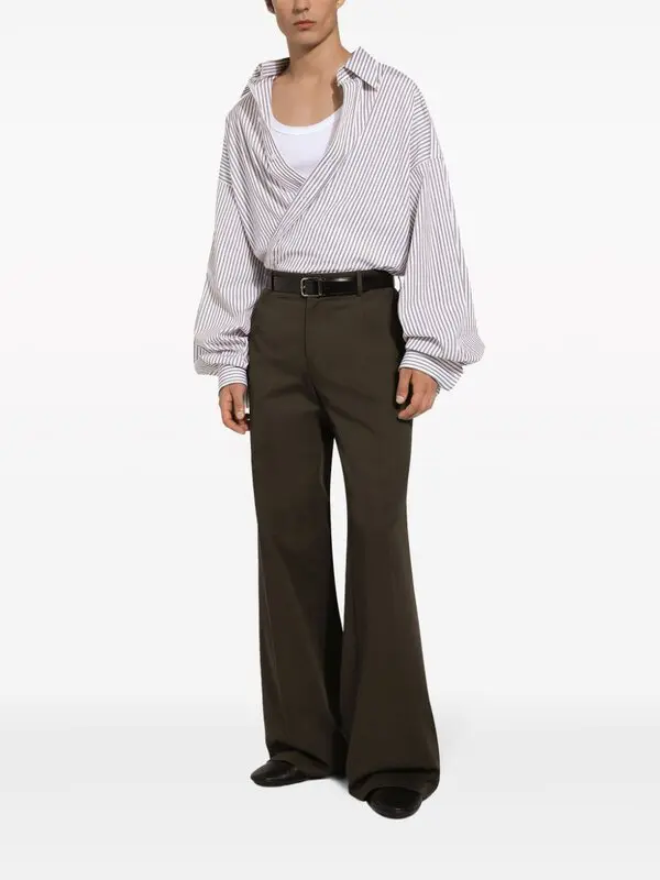 Dolce & Gabbana Straight-leg Cotton Trousers
