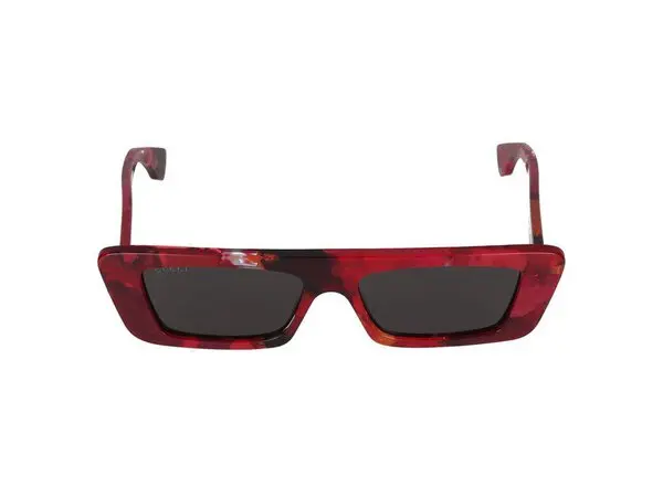 Gucci Acetate Sunglasses - Red Red Grey
