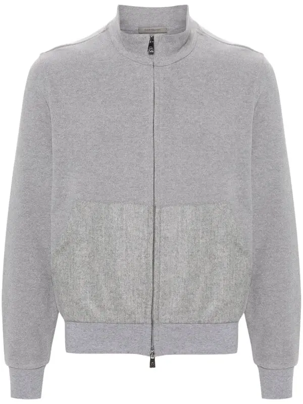 Corneliani Mock-neck Zip-up Sweatshirt