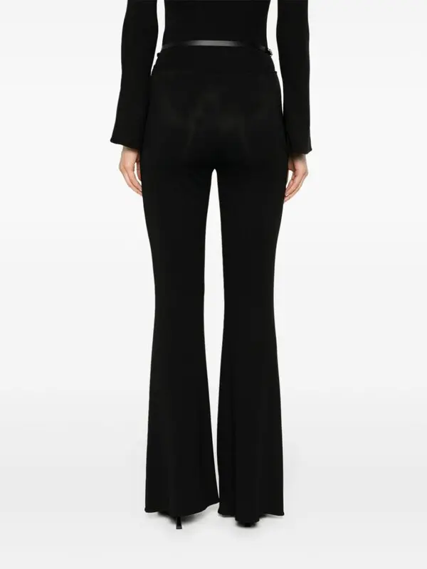 COURREGES Belted Bootcut Trousers