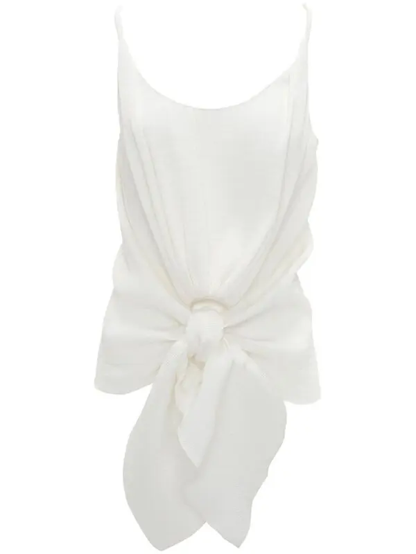 JW Anderson Knotted Tank Top - White