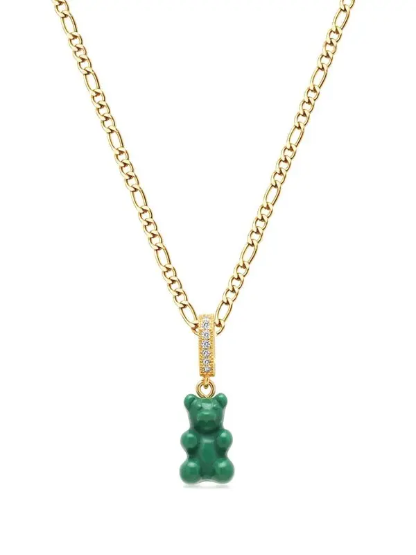 NIALAYA JEWELRY Gummy Bear Pendant Necklace - Gold