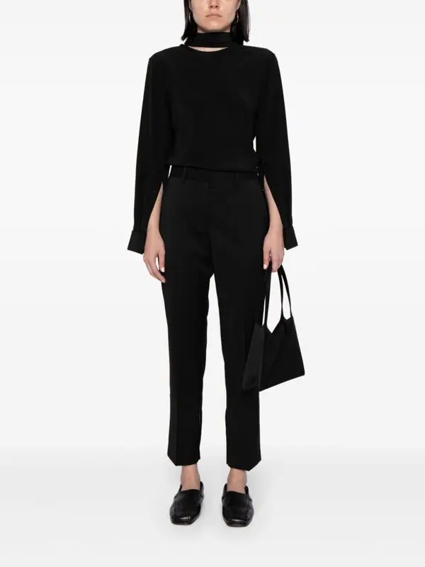 Helmut Lang Slim-fit Wool Trousers
