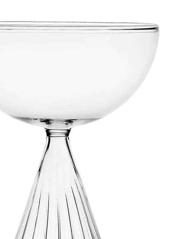 ICHENDORF MILANO Tutu Faceted Champagne Glasses