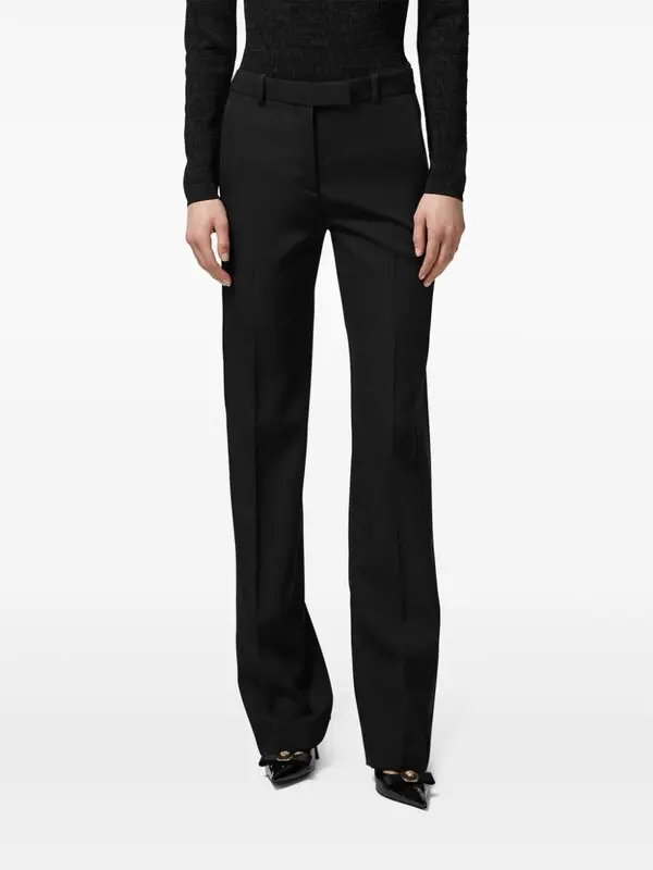 Versace Straight-leg Virgin Wool Trousers