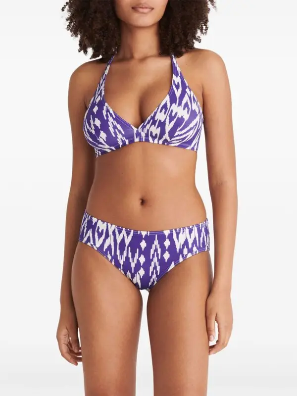 ERES Geometric Print Bikini Bottom