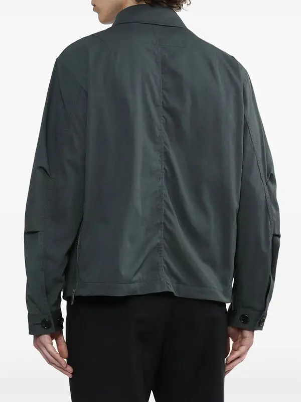 Undercover Logo-patch Twill Shirt Jacket
