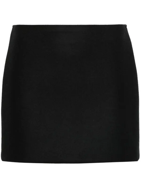 MODES Felted Wool Mini Skirt