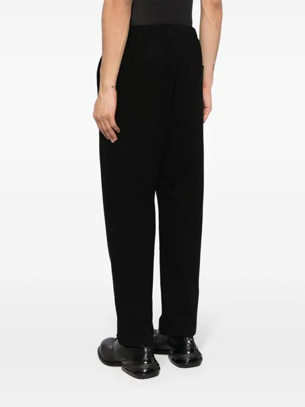 Yohji Yamamoto Straight-leg Cotton Trousers