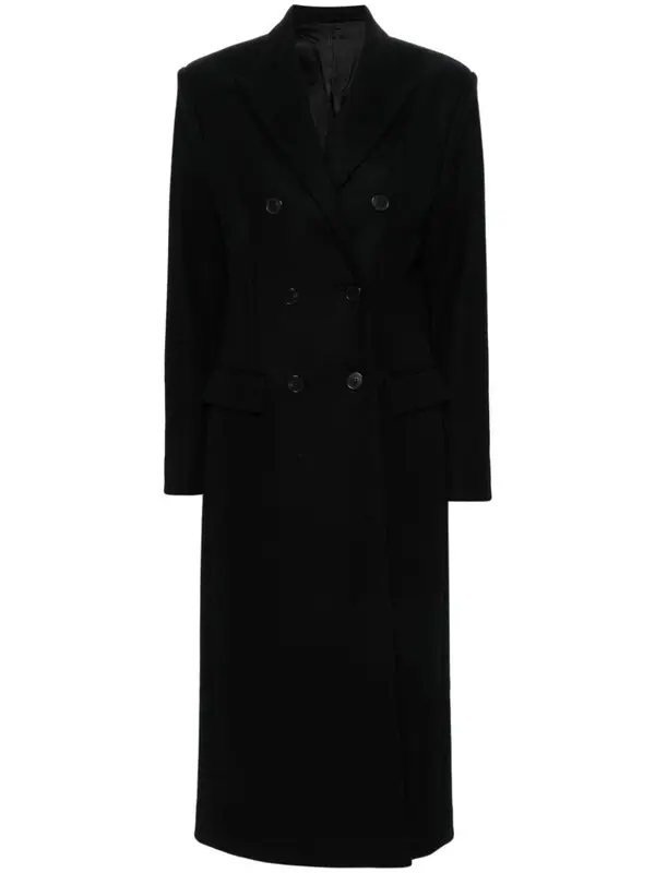 MODES Double-breasted Wool Coat