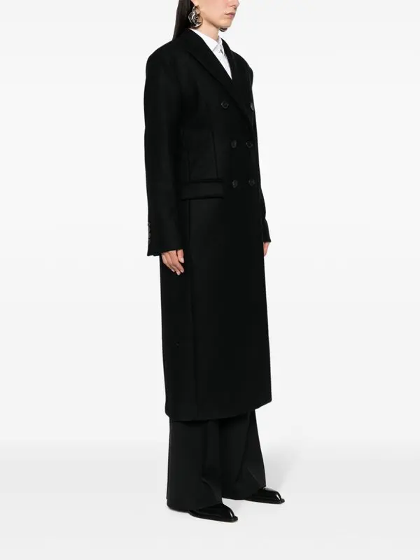 MODES Double-breasted Wool Coat