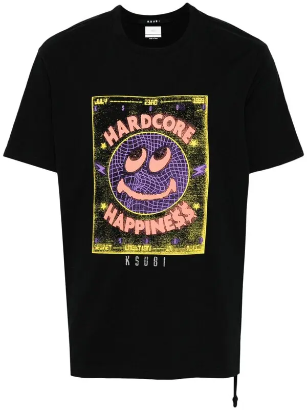 Ksubi Hardcore Kash Cotton T-shirt - Black