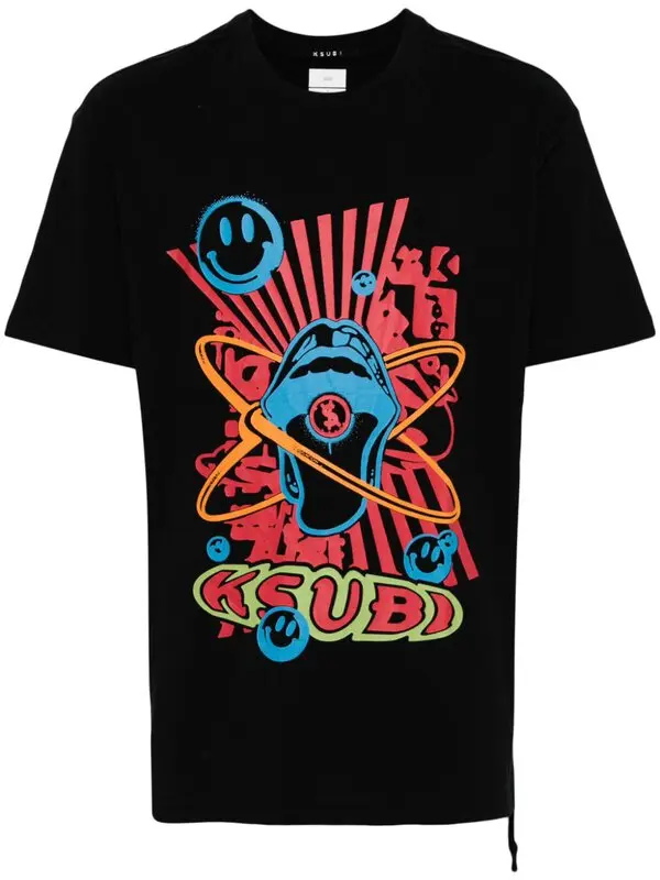 Ksubi Red Pill Biggie Cotton T-shirt - Black