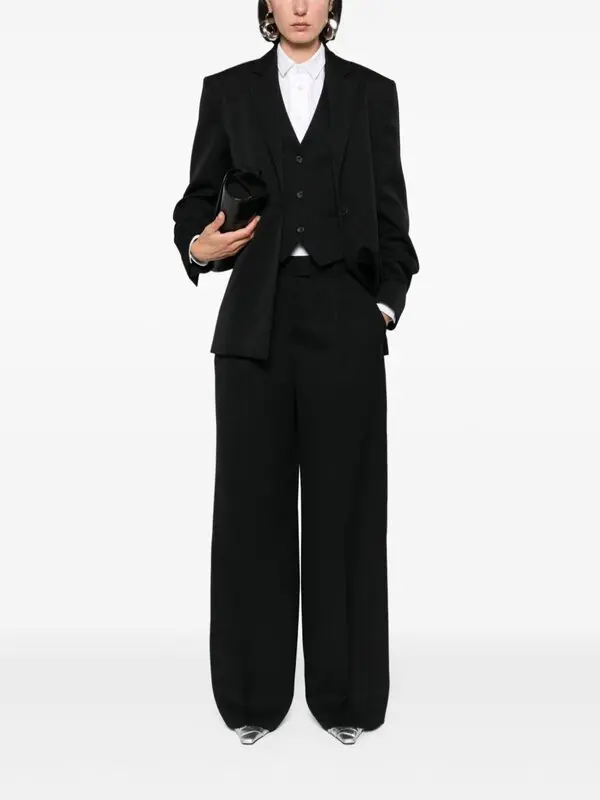 MODES Wide-leg Wool Trousers