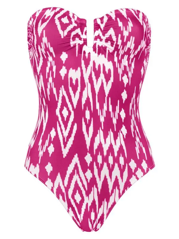 ERES Warm Bustier One-piece Swimsuit - Pink