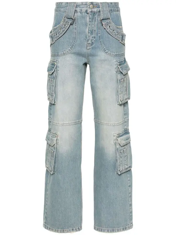 MISBHV Harness Low-rise Cargo Jeans