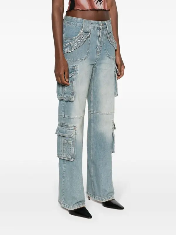 MISBHV Harness Low-rise Cargo Jeans