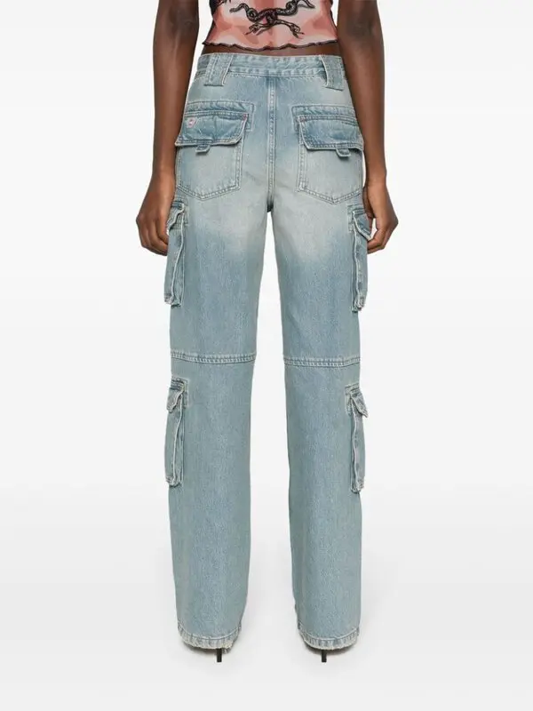 MISBHV Harness Low-rise Cargo Jeans