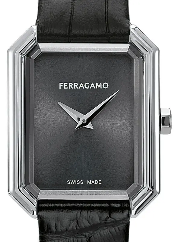 FERRAGAMO Crystal Tank Watch
