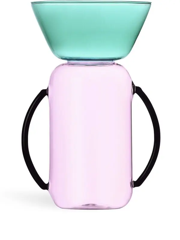 ICHENDORF MILANO Medium Gelée Glass Vase - Pink