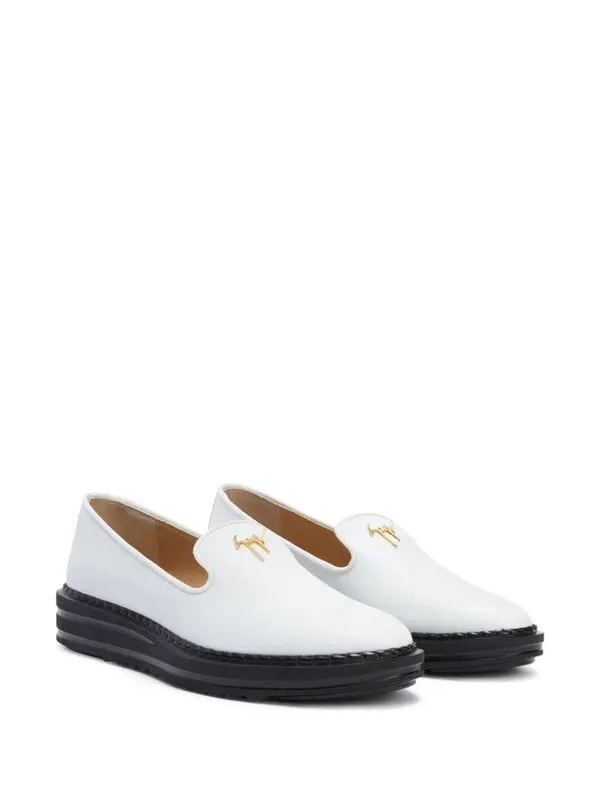 GIUSEPPE ZANOTTI Leather Loafers