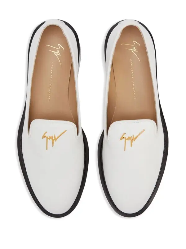 GIUSEPPE ZANOTTI Leather Loafers