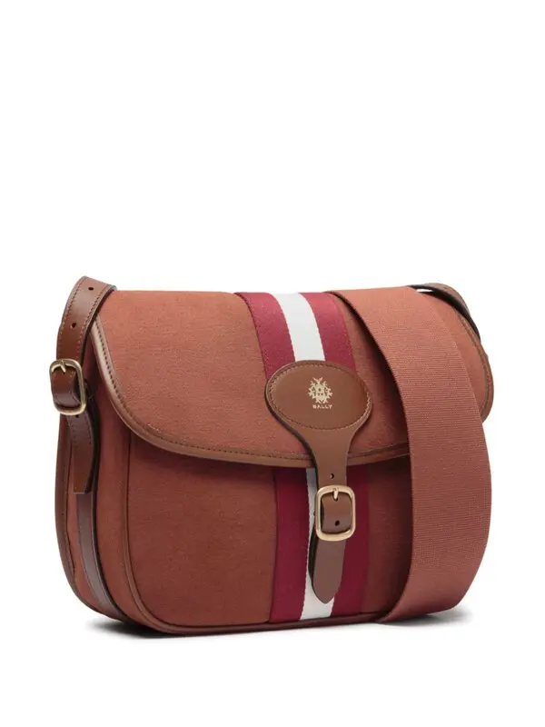 Bally Beckett Canvas Messenger Bag