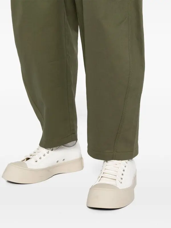 CROQUIS Cotton-blend Tapered Trousers