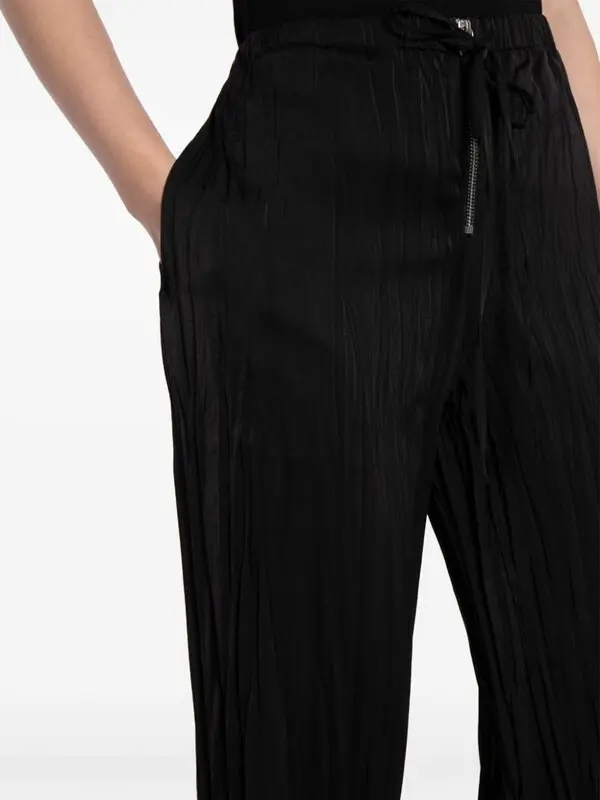 Helmut Lang Crinkled Satin Trousers