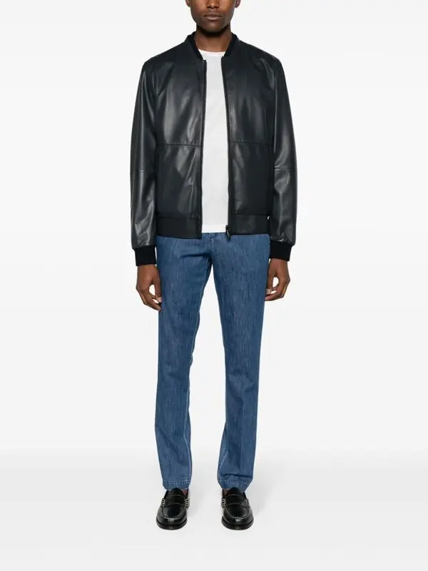 Corneliani Mid-rise Tapered Jeans - Blue