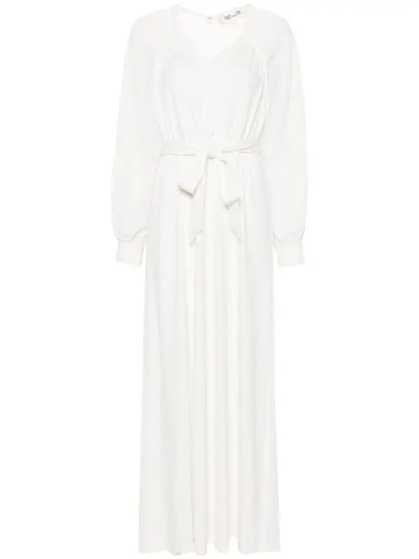 Diane Von Furstenberg Karson Braided-trim Maxi Dress