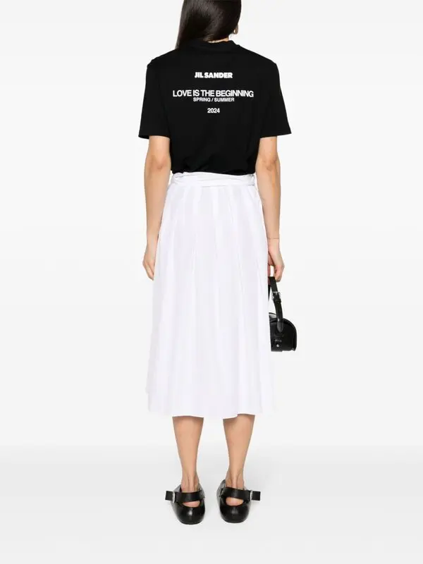 JIL SANDER Logo-print T-shirt - Black
