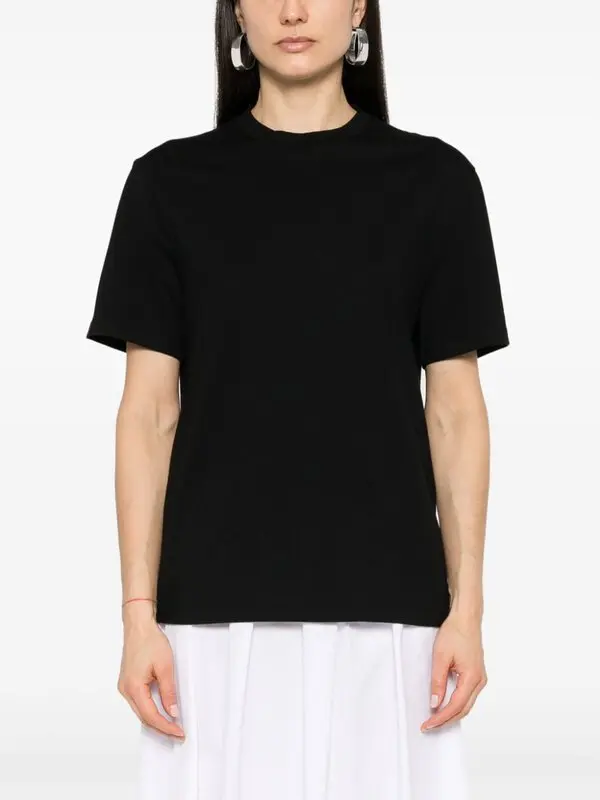 JIL SANDER Logo-print T-shirt - Black