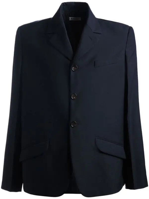 Bally Single-breasted Twill Blazer