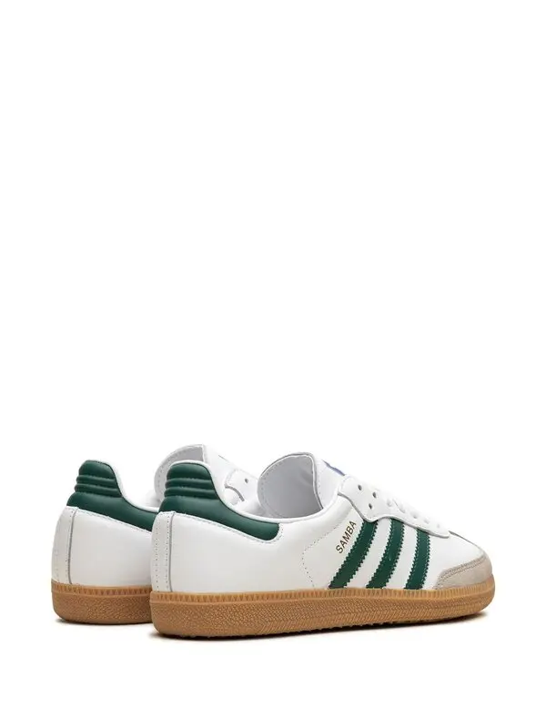 Adidas Samba Collegiate Green Sneakers - White
