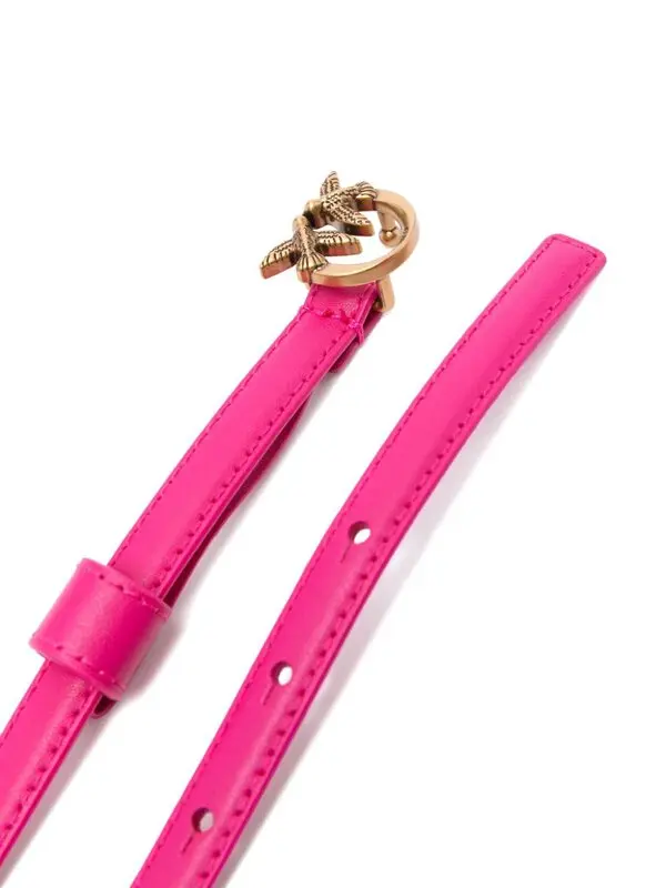 Pinko Love Birds Leather Belt