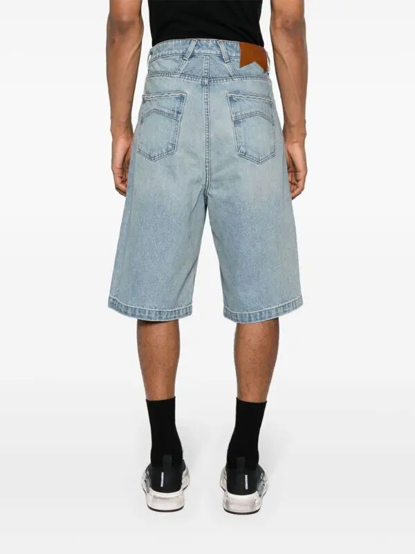 Rhude Drop-crotch Denim Shorts