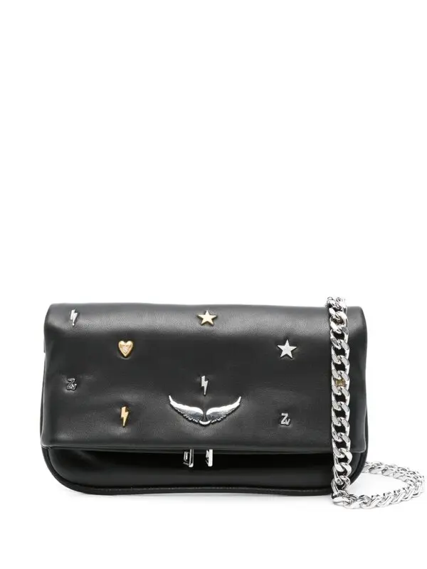 Zadig&Voltaire Small Rock Lucky Charms Clutch Bag
