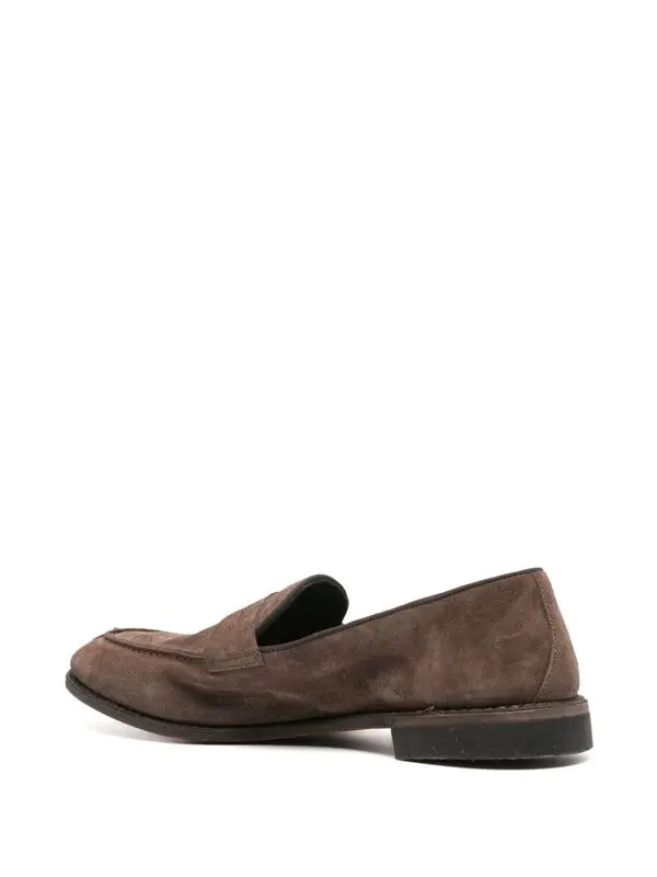 ALBERTO FASCIANI Homer Suede Loafers