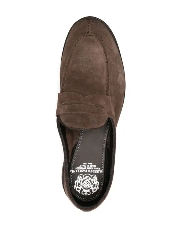 ALBERTO FASCIANI Homer Suede Loafers