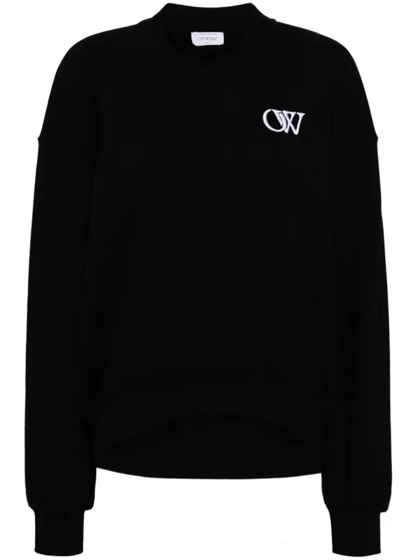 Off-White Initial-appliqué Sweatshirt