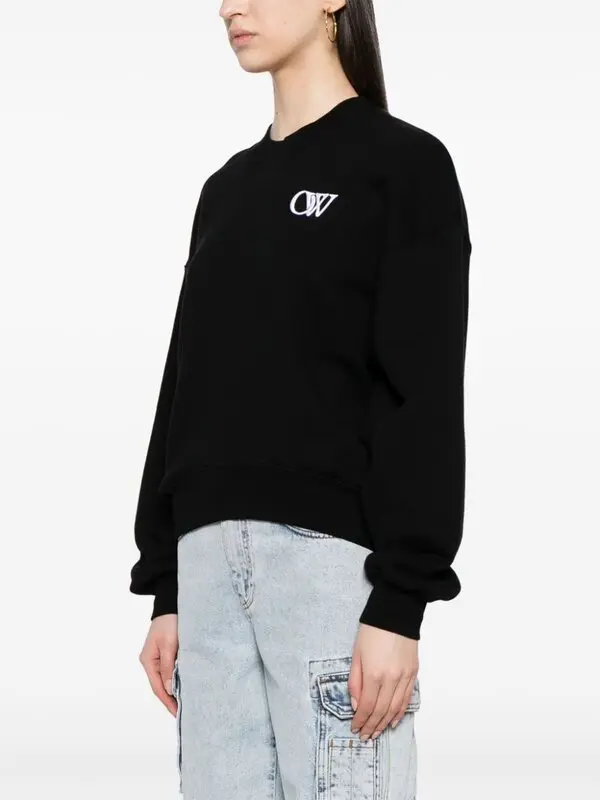 Off-White Initial-appliqué Sweatshirt